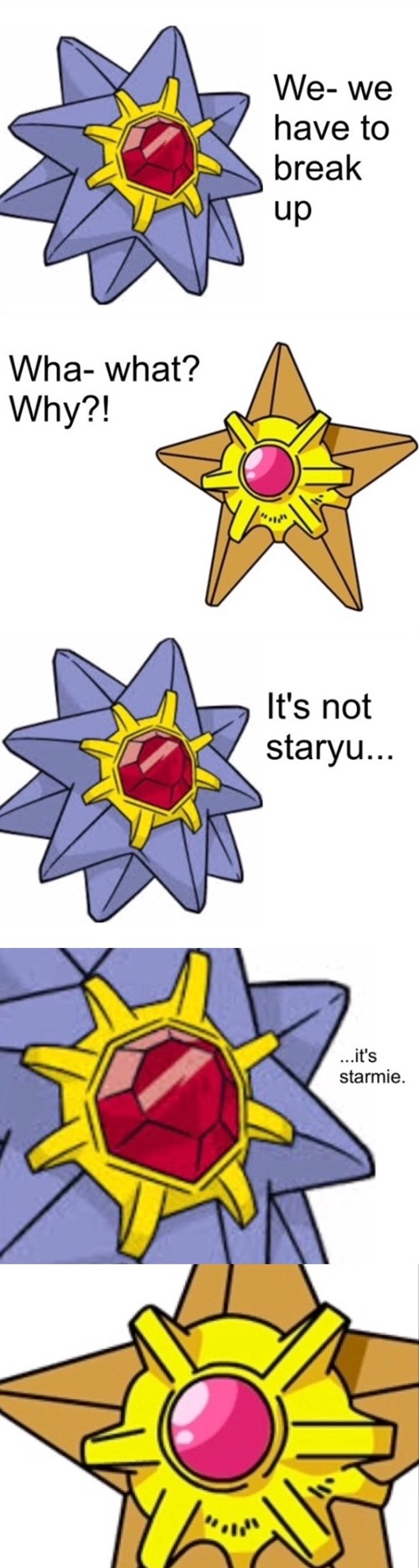 Pokémemes - staryu - Pokemon Memes - Pokémon, Pokémon GO - Cheezburger