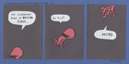 An Important Part of Being Cool - Web Comics - 4koma comic strip ...