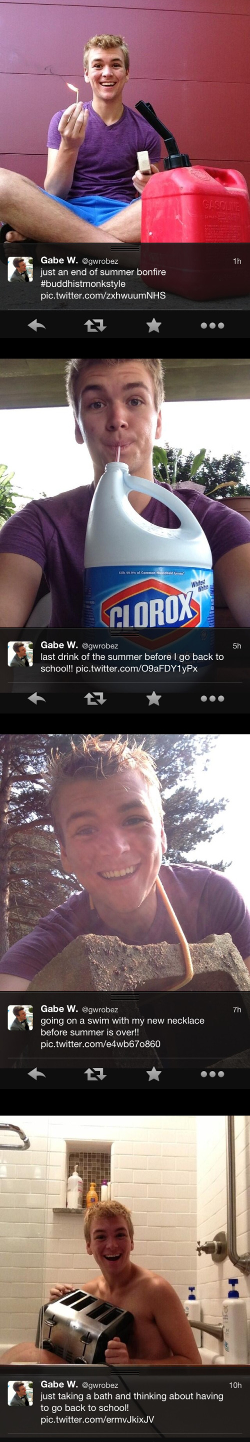 Senior Pictures - School of Fail - homework class test