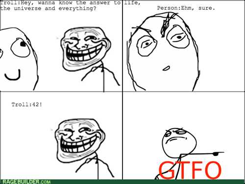Rage Comics - troll - Rage Comics - rage comics - Cheezburger