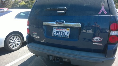 This is the Best Custom License Plate - Pokémemes - Pokémon, Pokémon GO