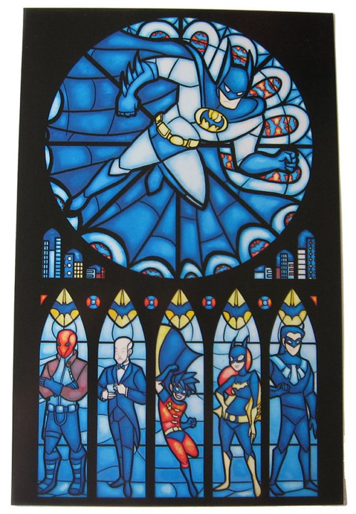 Superheroes - stained glass - superheroes, batman, superman, avengers ...