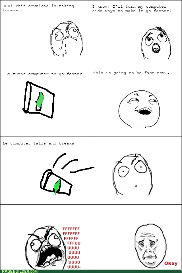 Rage Comics - computer - Rage Comics - rage comics - Cheezburger