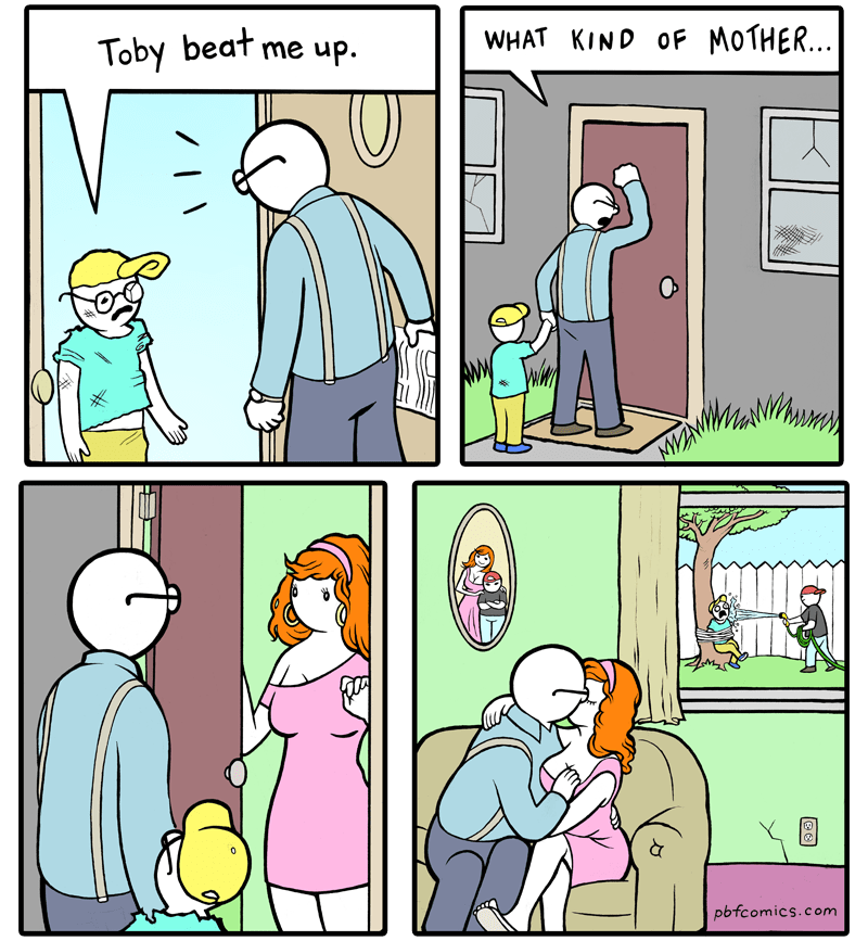 The Mother Of Bullying Web Comics 4koma Comic Strip Webcomics Web Comics