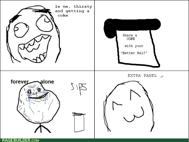 Coke Alone - Rage Comics - rage comics
