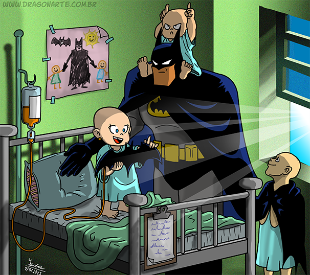 Good Guy Batman Helps Out - Superheroes - superheroes, batman, superman ...