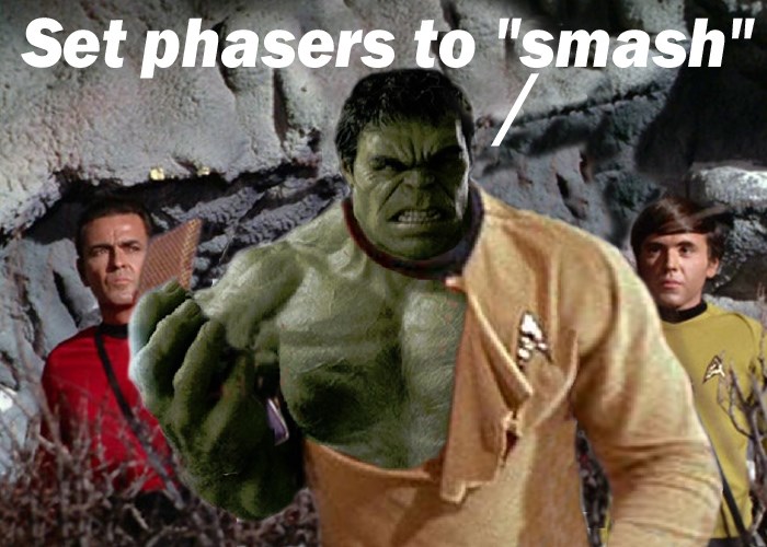 To Boldly Smash Where No One Has Smashed Before - Superheroes ...