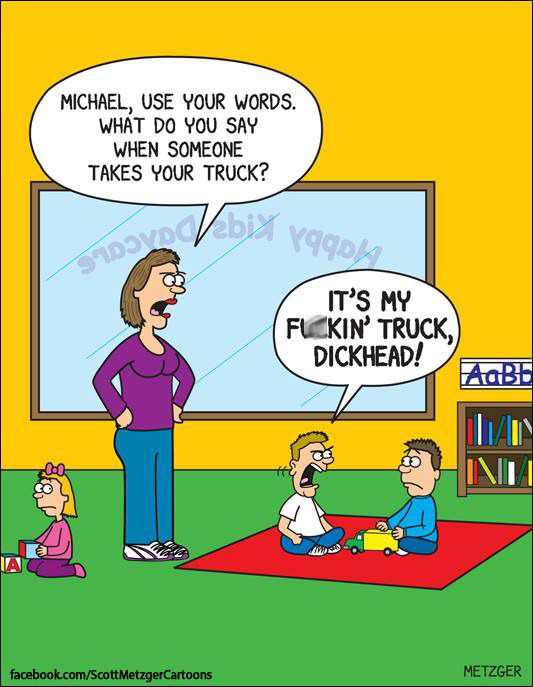 Use Your Words, Kid - Web Comics - 4koma comic strip, webcomics, web comics