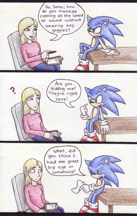 Sonic The Hedgehog Comics Funny