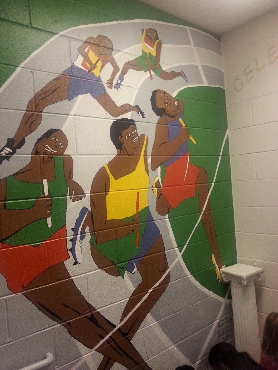 Qwop, the Mural - FAIL Nation - Vintage FAILs of the Epic Variety