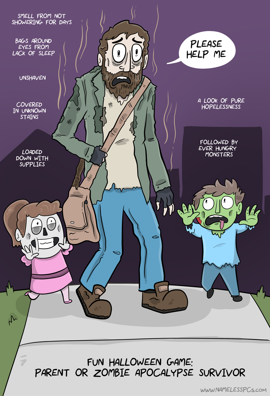 Web Comics - zombie apocalypse - 4koma comic strip, webcomics, web ...