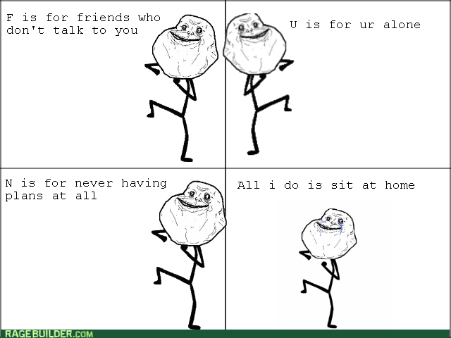 The Forever Alone Song - Rage Comics - rage comics