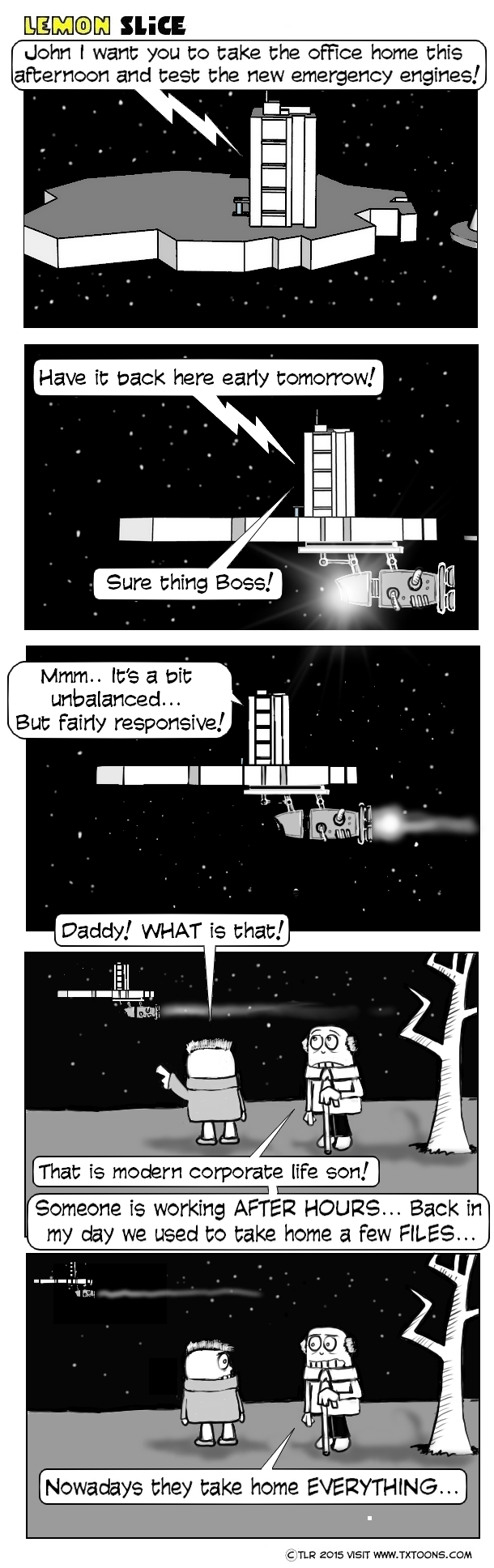 The Future of Work - Web Comics - 4koma comic strip, webcomics, web comics