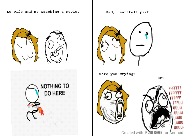 Rage Comics - crying - Rage Comics - rage comics - Cheezburger