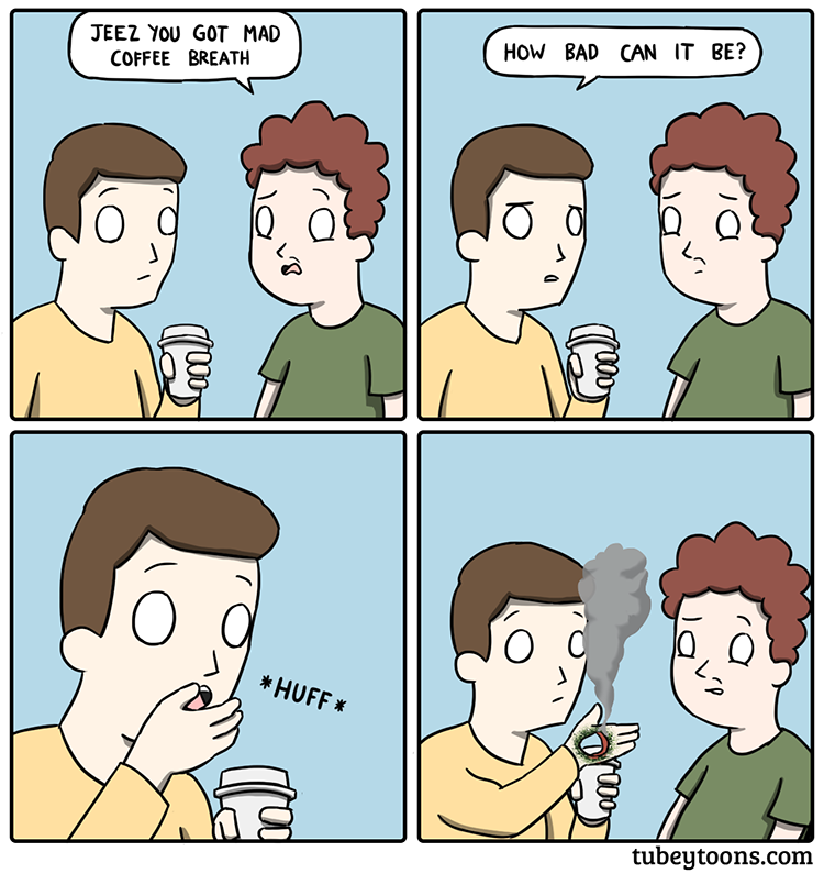 Are You Sure That's Coffee? - Web Comics - 4koma comic strip, webcomics ...