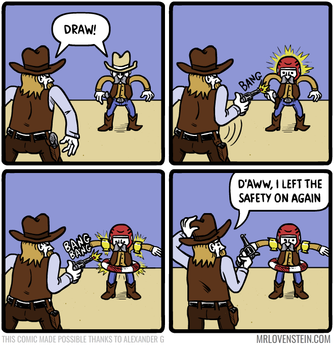 I Was Hoping to Make You Less Safe - Web Comics - 4koma comic strip ...