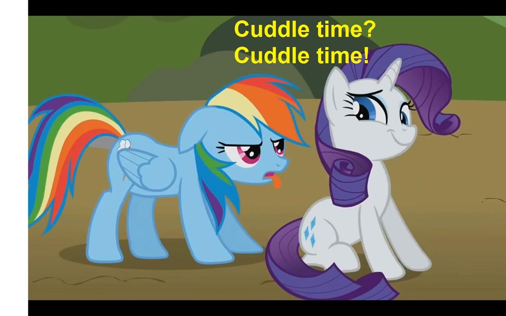 Cuddle time! - My Little Brony - my little pony, friendship is magic ...