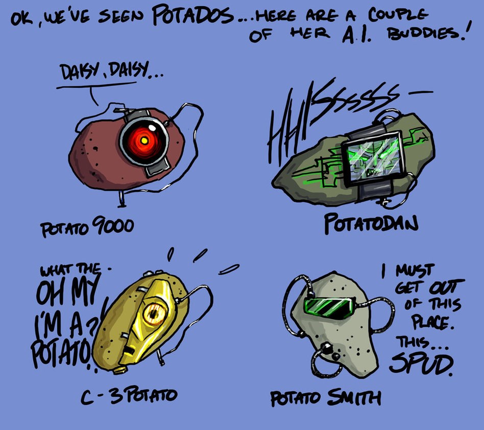 More Potato AI! - Geek Universe - Geek | Fanart | Cosplay | Pokémon GO ...