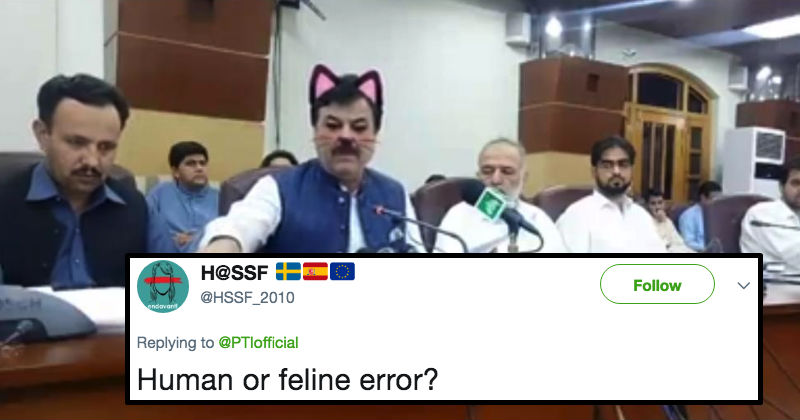 Pakistani Minister Makes Hilarious Face Filter Fail - FAIL Blog - Funny ...