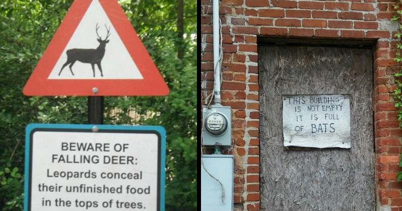 27 Spooky Signs That Are Scarier than They Had to Be - FAIL Blog ...