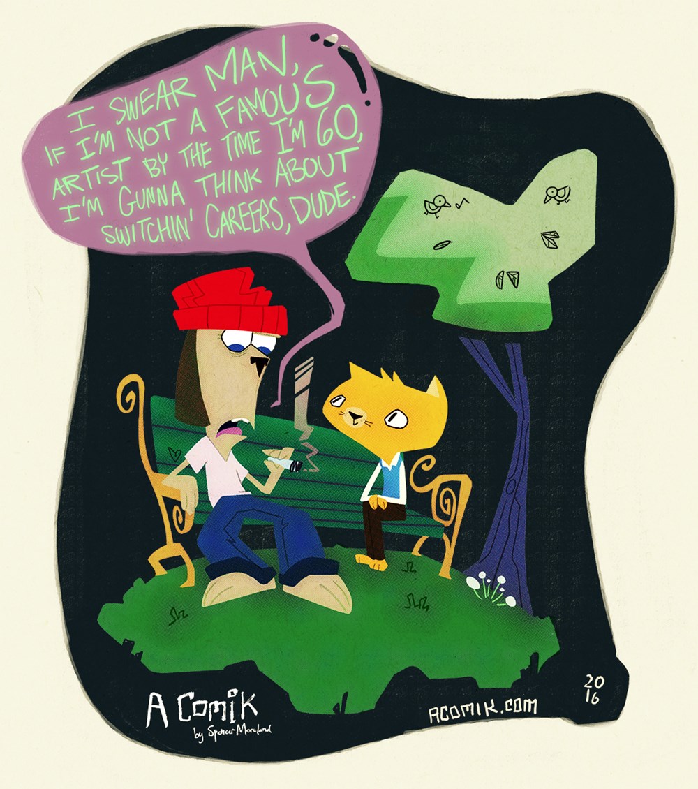 Realistic Goals - Web Comics - 4koma comic strip, webcomics, web comics