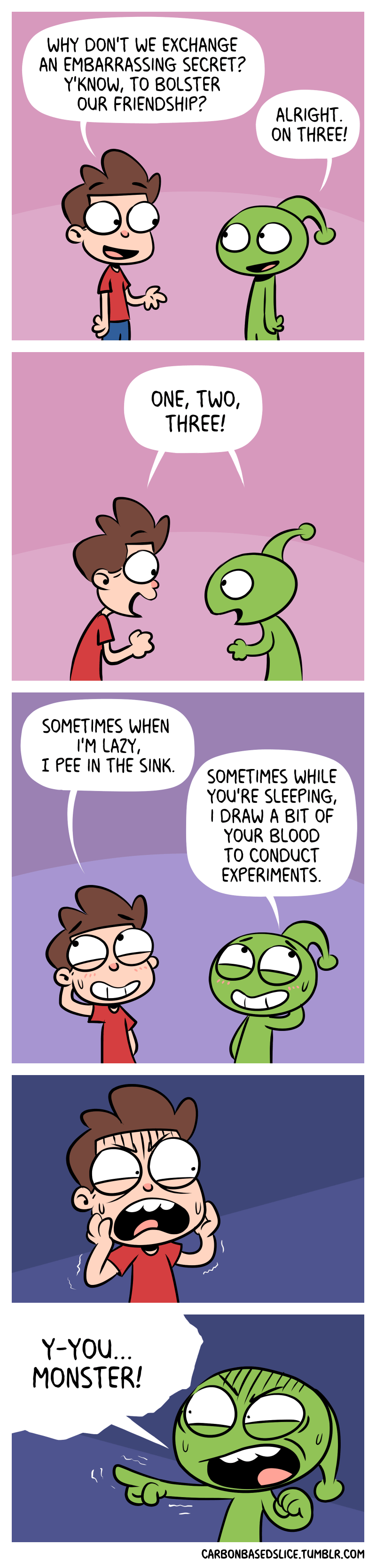 Friendship Booster - Web Comics - 4koma comic strip, webcomics, web comics