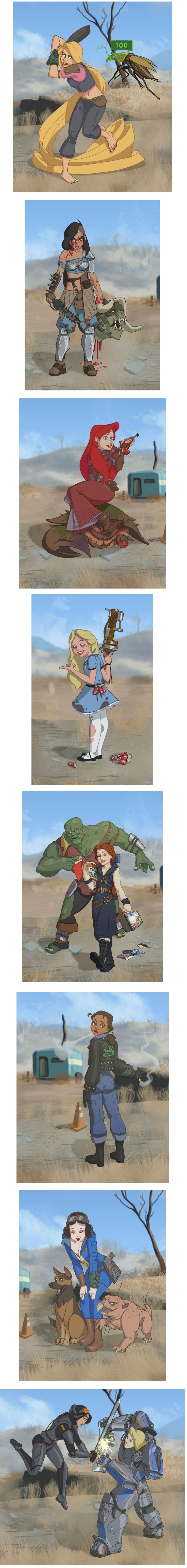 ¿Te gusta Disney y Fallout? Este post es para ti - Loquillo