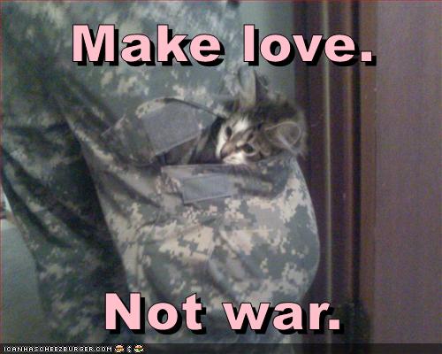 Lolcats - war - LOL at Funny Cat Memes - Funny cat pictures with words ...