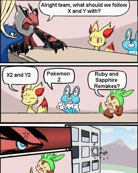 Ruby and Sapphire Remakes? You Are Dismissed, My Good Sir - Pokémemes ...