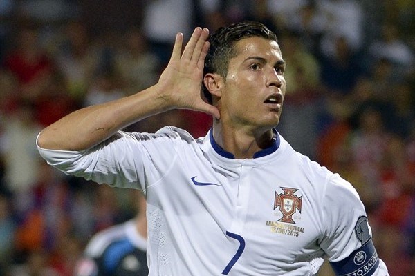 Ronaldo Listening To The Sweet Sound Of Victory - The Daily What ...
