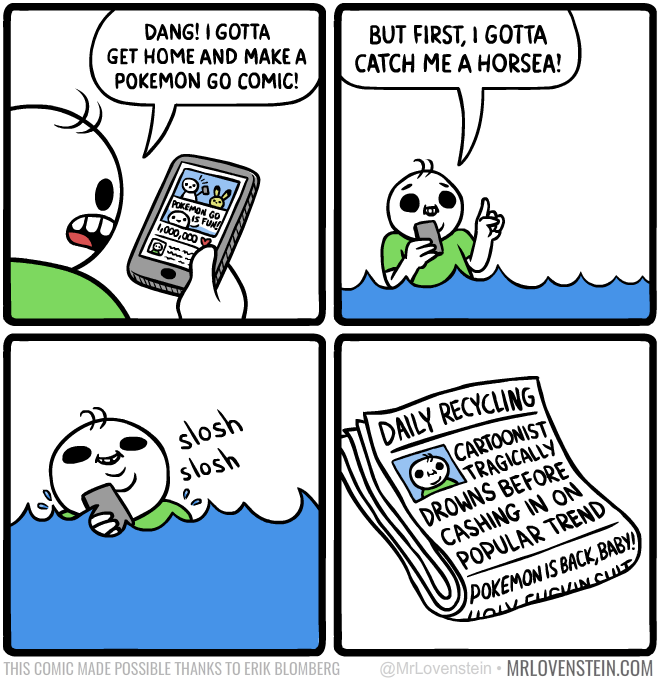 Web Comics Pokemon Go 4koma Comic Strip Webcomics Web Comics