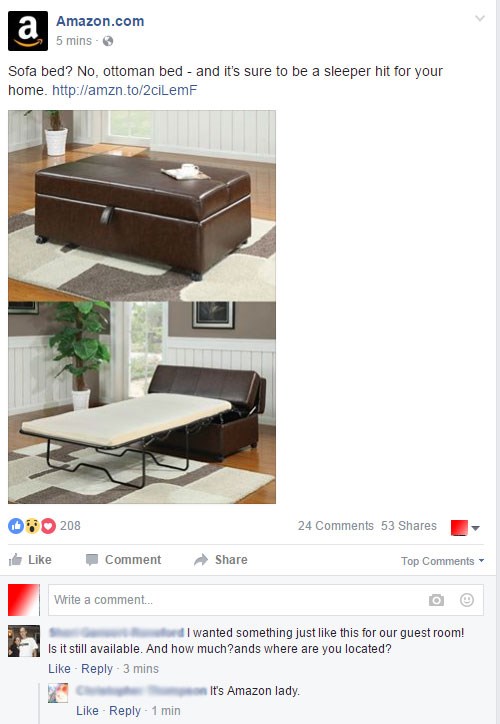 Amazon, Facebook's Best Salesman (Even Better Than That Craig and His ...