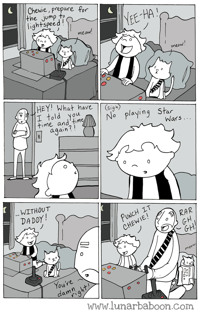 Why Even Have Kids If They Won't Play Star Wars With You? - Web Comics ...