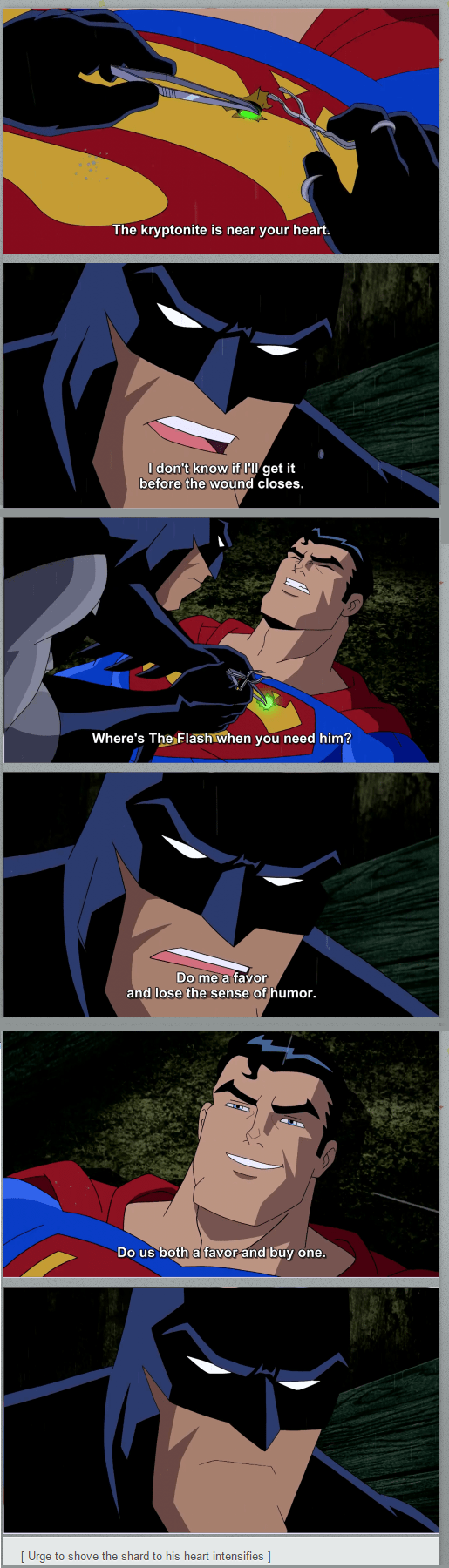 Batman Don't Have Time For Your Farmboy Sass, Kent - Geek Universe ...