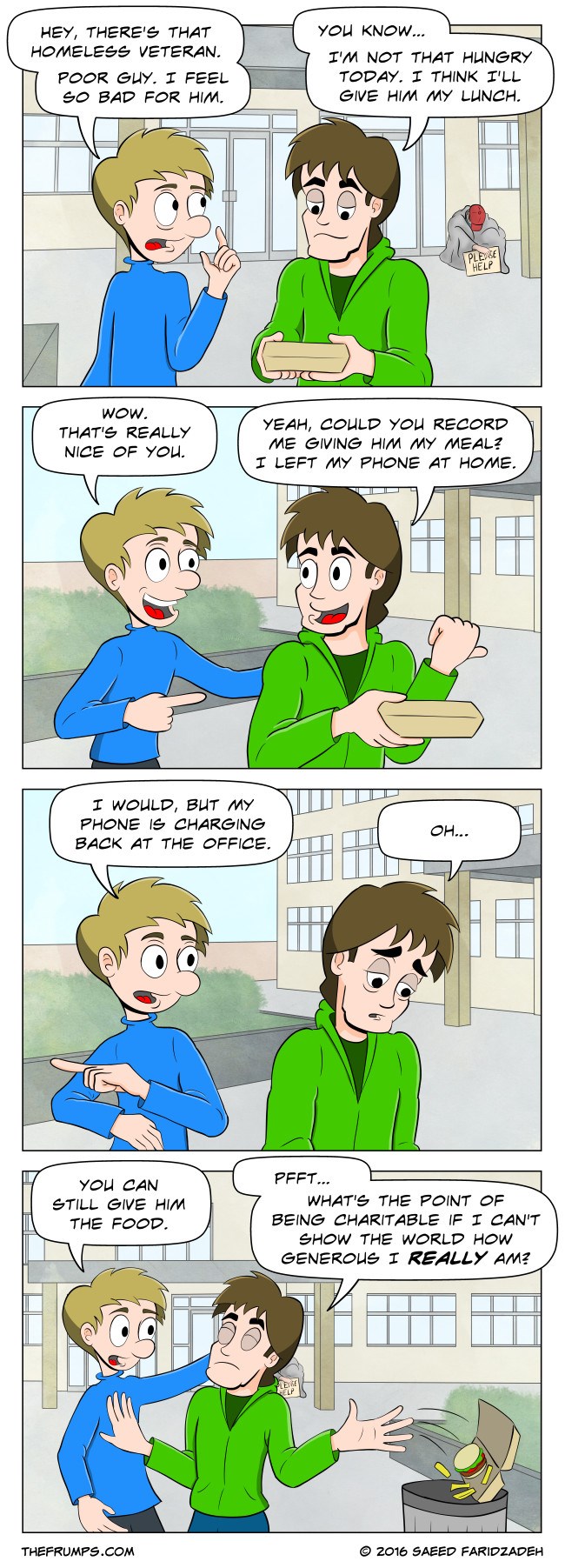 Just Come Back With a Camera and $20 to Perform a "Social Experiment ...