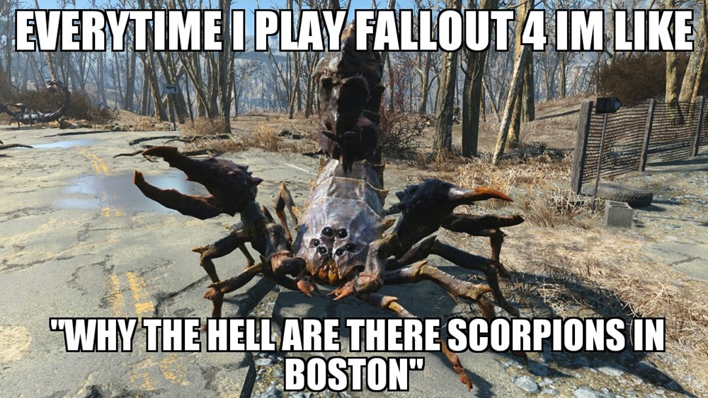 Fallout 4 Logic Be Like - Video Games - video game memes, Pokémon GO