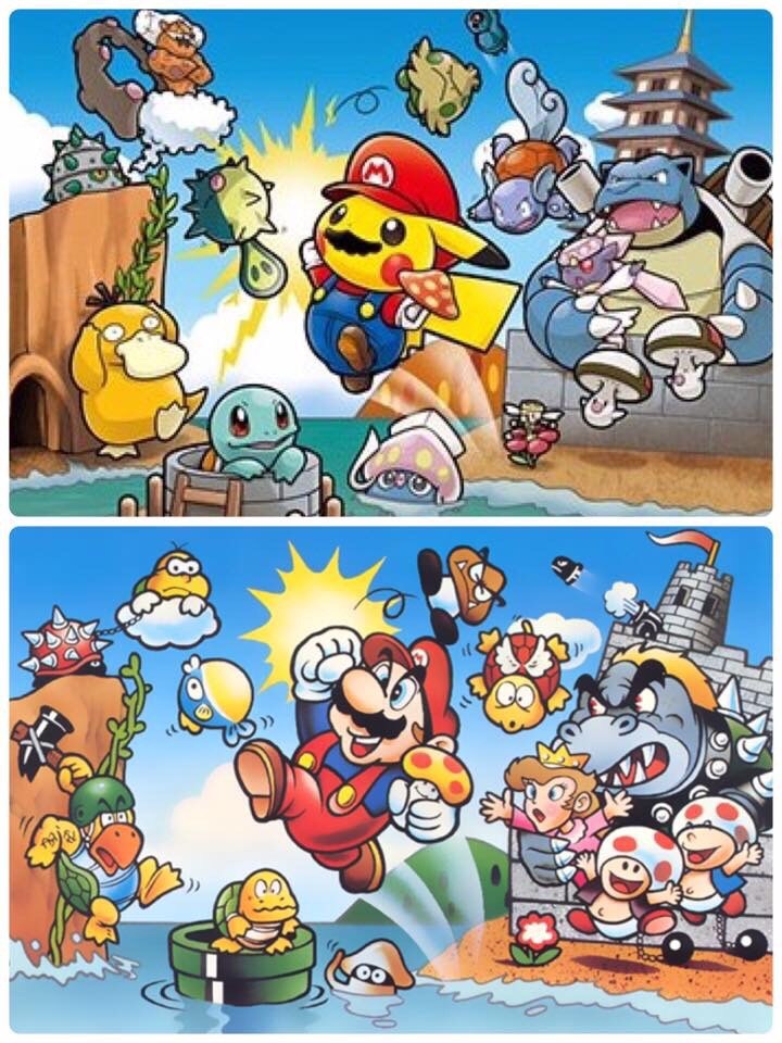 Pokemon Vs Mario