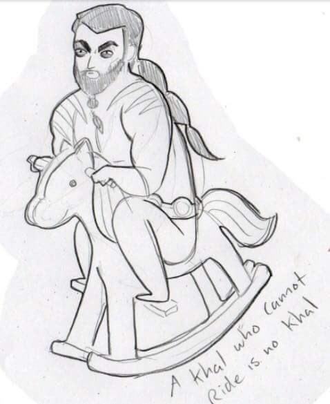 A Khal Who Cannot Ride... - Geek Universe - Geek | Fanart | Cosplay ...