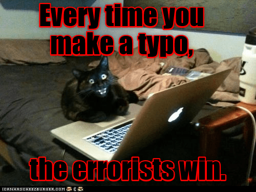 Lolcats - typo - LOL at Funny Cat Memes - Funny cat pictures with words ...