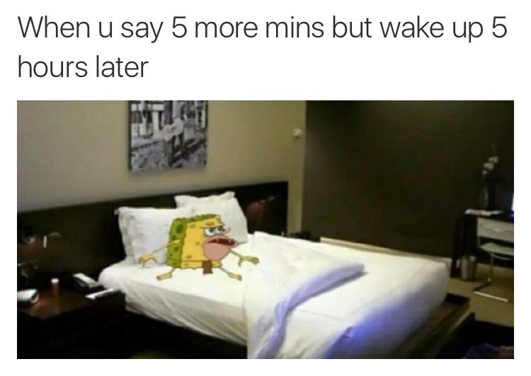 This is Why You Set Multiple Alarms - Memebase - Funny Memes