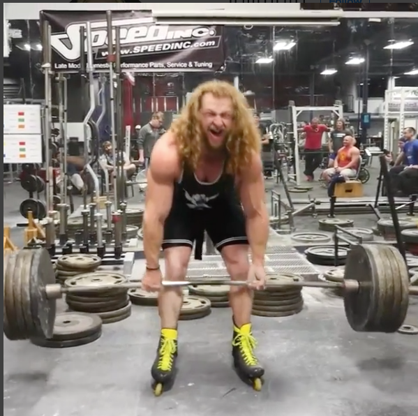 Human of the Day: Living God Deadlifts Almost 500 Pounds While Wearing ...