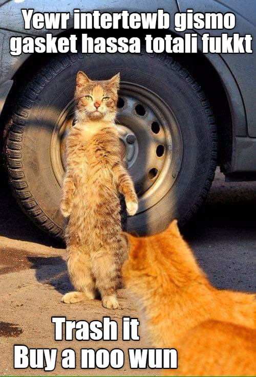 Honest Mechanics Worth Their Weight in Cheezburgers - Lolcats - lol ...