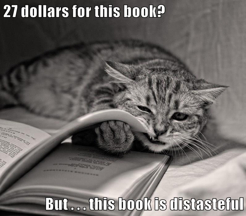 This book is distasteful - Lolcats - lol | cat memes | funny cats ...