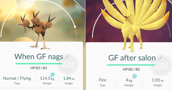 Dude Pairs His Pokémon GO Collection With Fitting Names for His ...