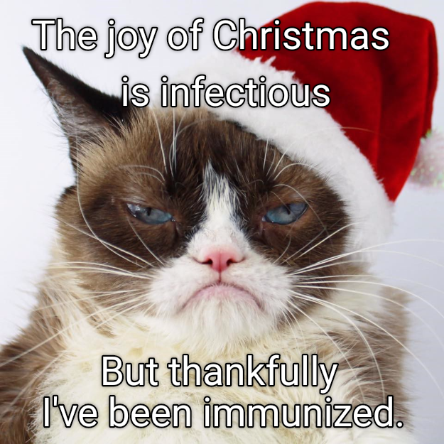 All the rest of you may get giddy this time of year, but not me ...