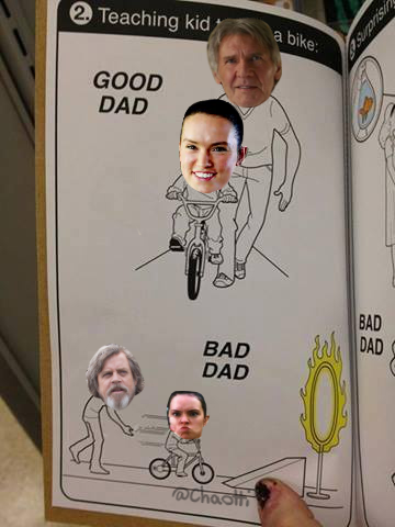 Good Dad, Bad Dad: Star Wars Edition - Memebase - Funny Memes