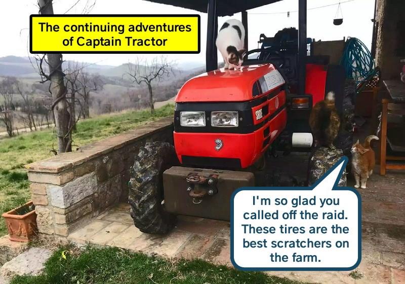 The continuing adventures of Captain Tractor - Lolcats - lol | cat ...