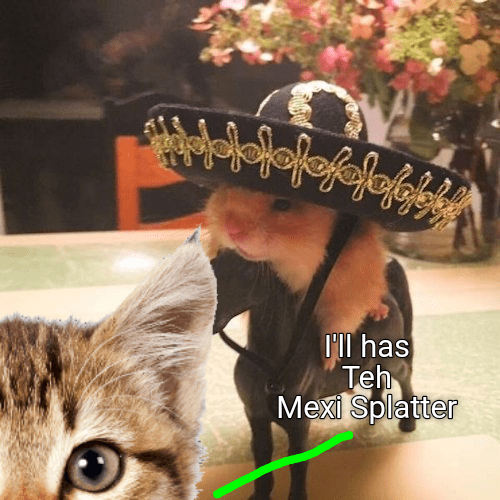 #3, extra splatter - Lolcats - lol | cat memes | funny cats | funny cat ...