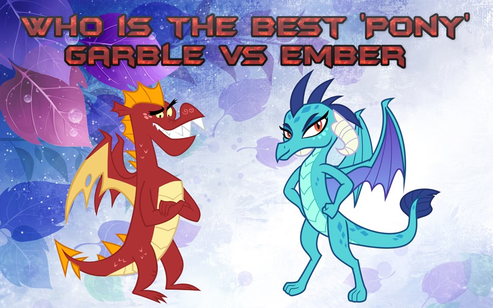 Dragons: Garble vs Ember - My Little Brony - my little pony, friendship ...