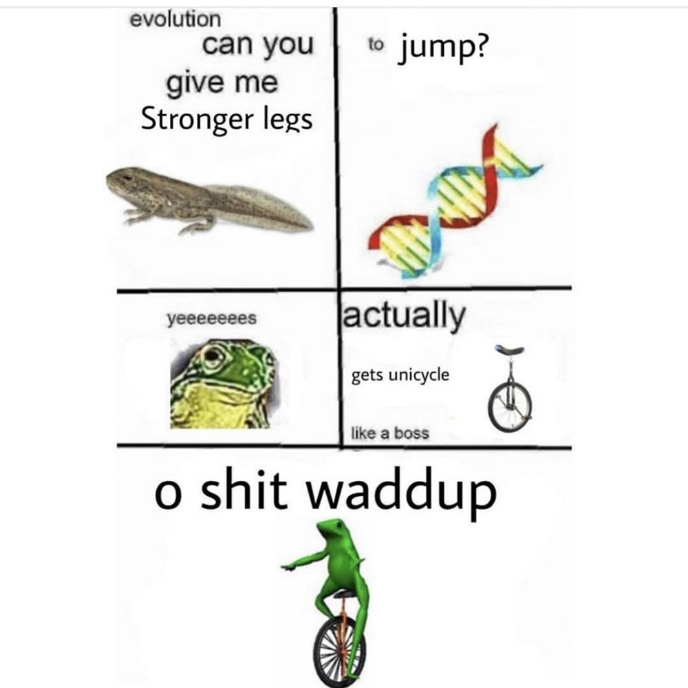 The Creation of Dat Boi - Memebase - Funny Memes